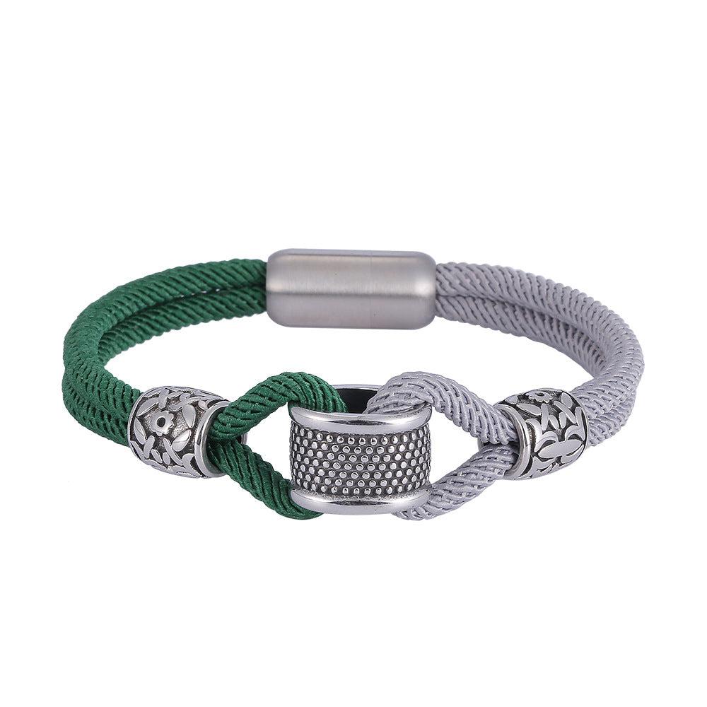Cycolinks Titanium Steel Tread Multicolour Rope Bead