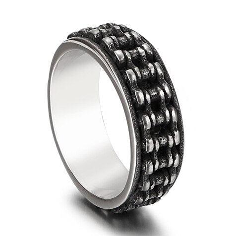 Cycolinks Retro Stainless Steel Bike Chain Ring