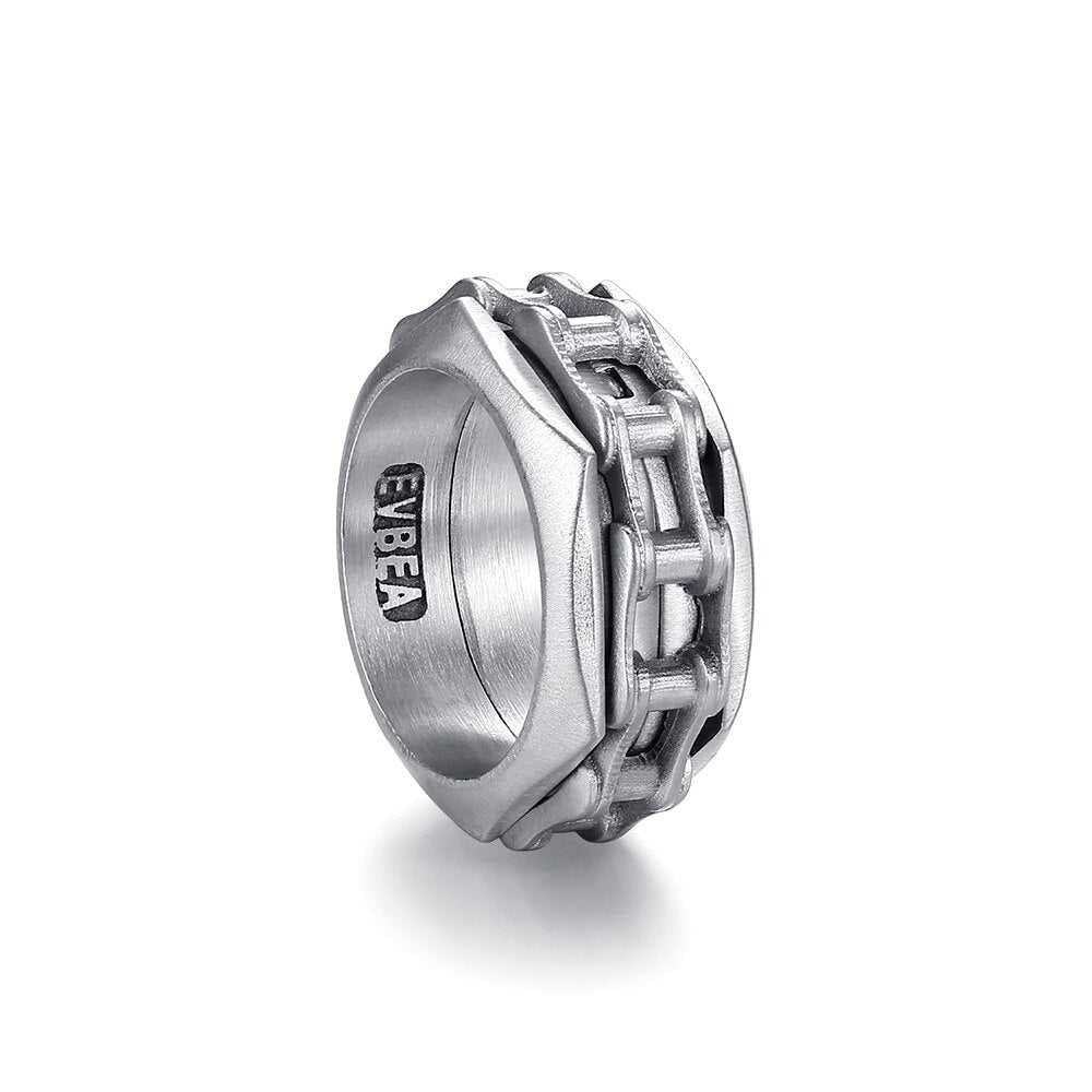 Cycolinks Rotatable Chain Ring Gift for Biker Men